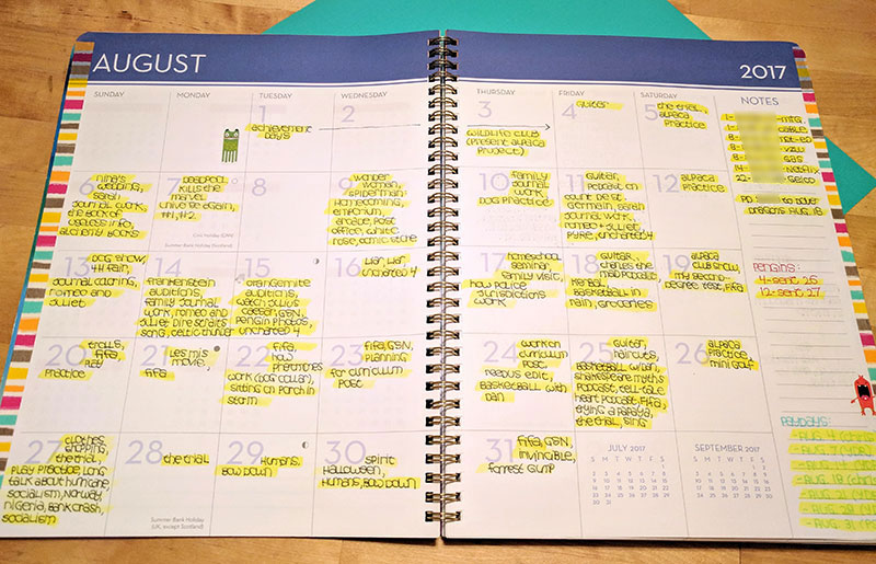 Our unschooling planner system: Documenting relaxed homeschooling ...