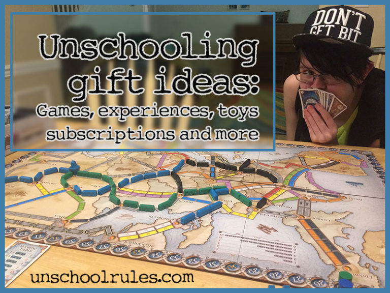 Awesome unschooling gift ideas - Unschool RULES